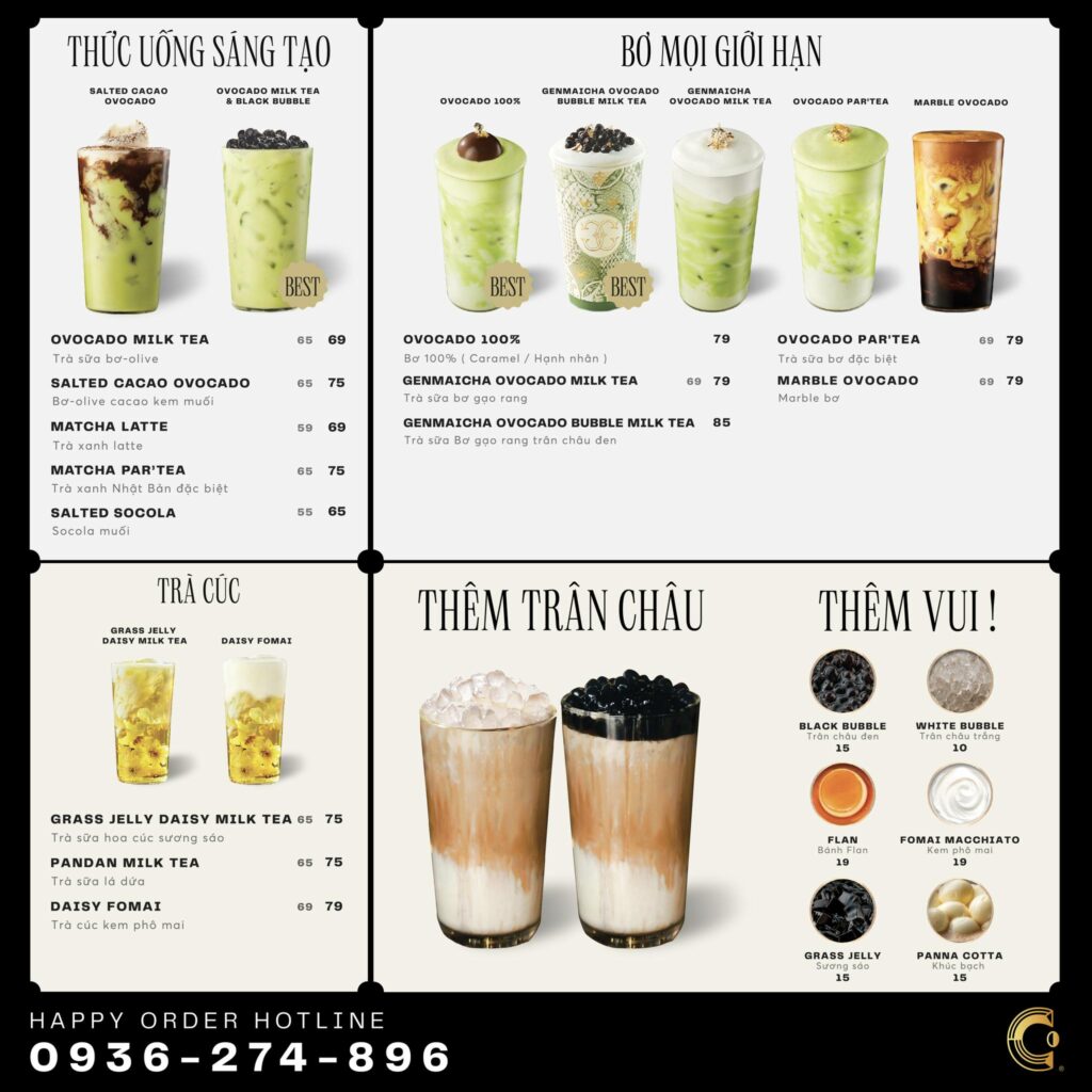 Cheese Coffee Menu Mới | Trang Chủ